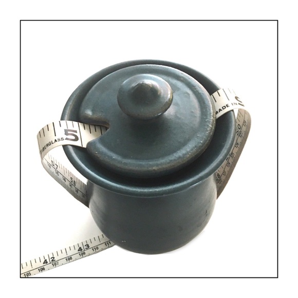 Dining | Handmade Ceramic Condiment Or Jam Jar With Lid | Poshmark